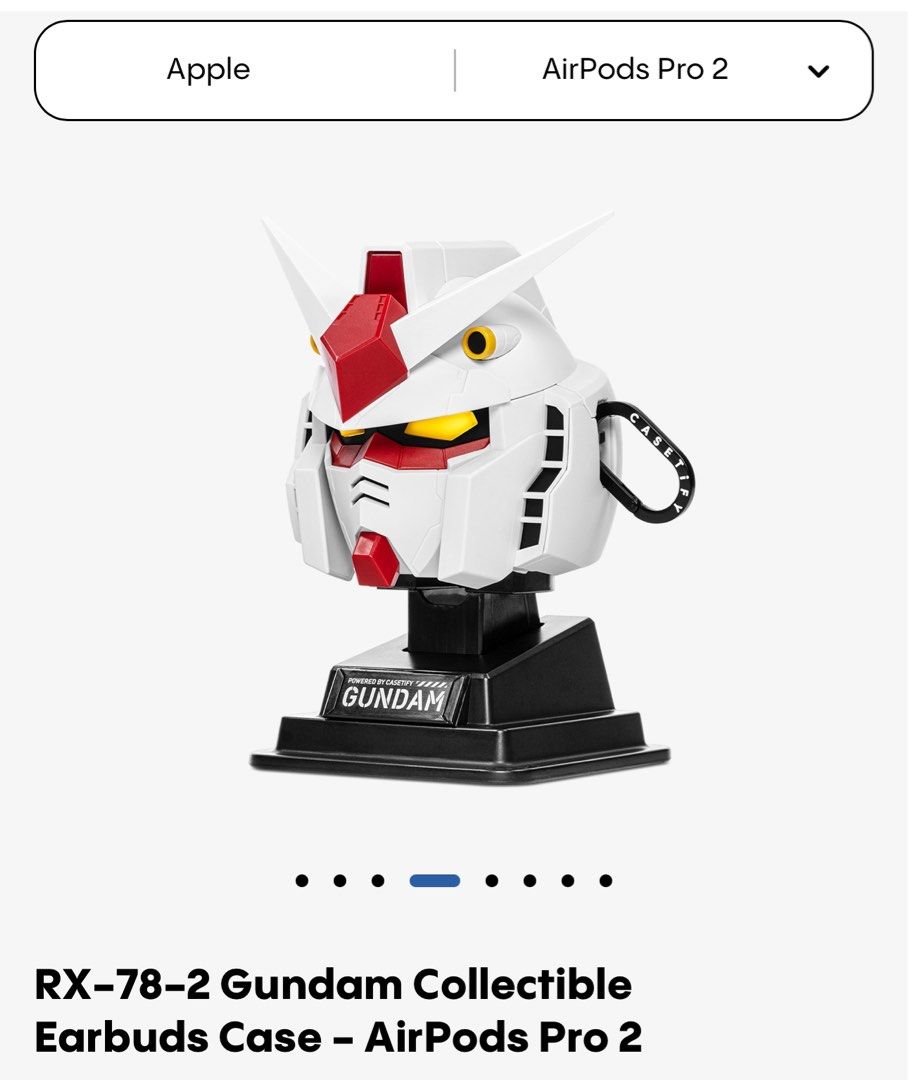 現貨Casetify x Gundam RX-78-2 Gundam Collectible Earbuds 現貨Casetify x Gundam RX-78-2 Gundam Collectible Earbuds