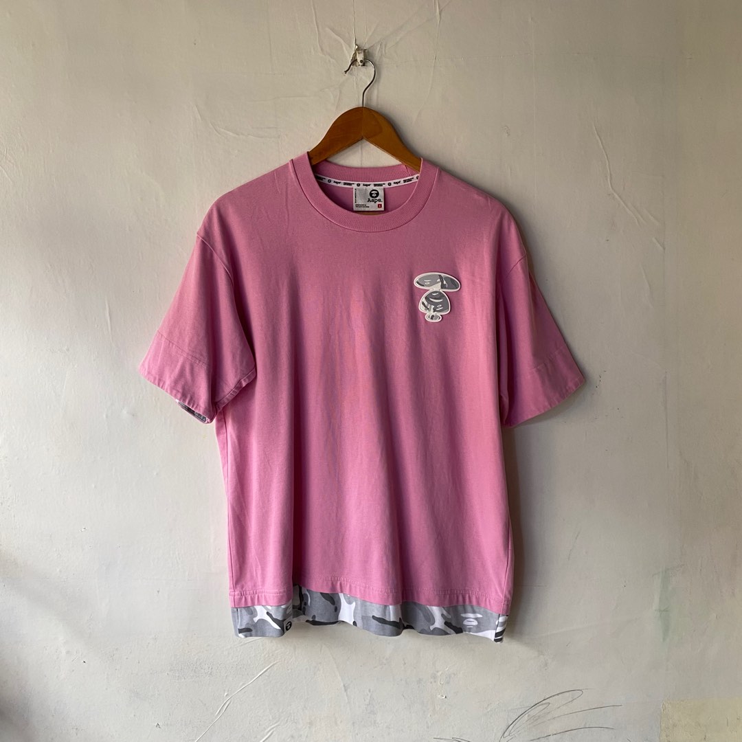 AAPE MENS FACNY TEE, Men's Fashion, Tops & Sets, Tshirts & Polo Shirts ...