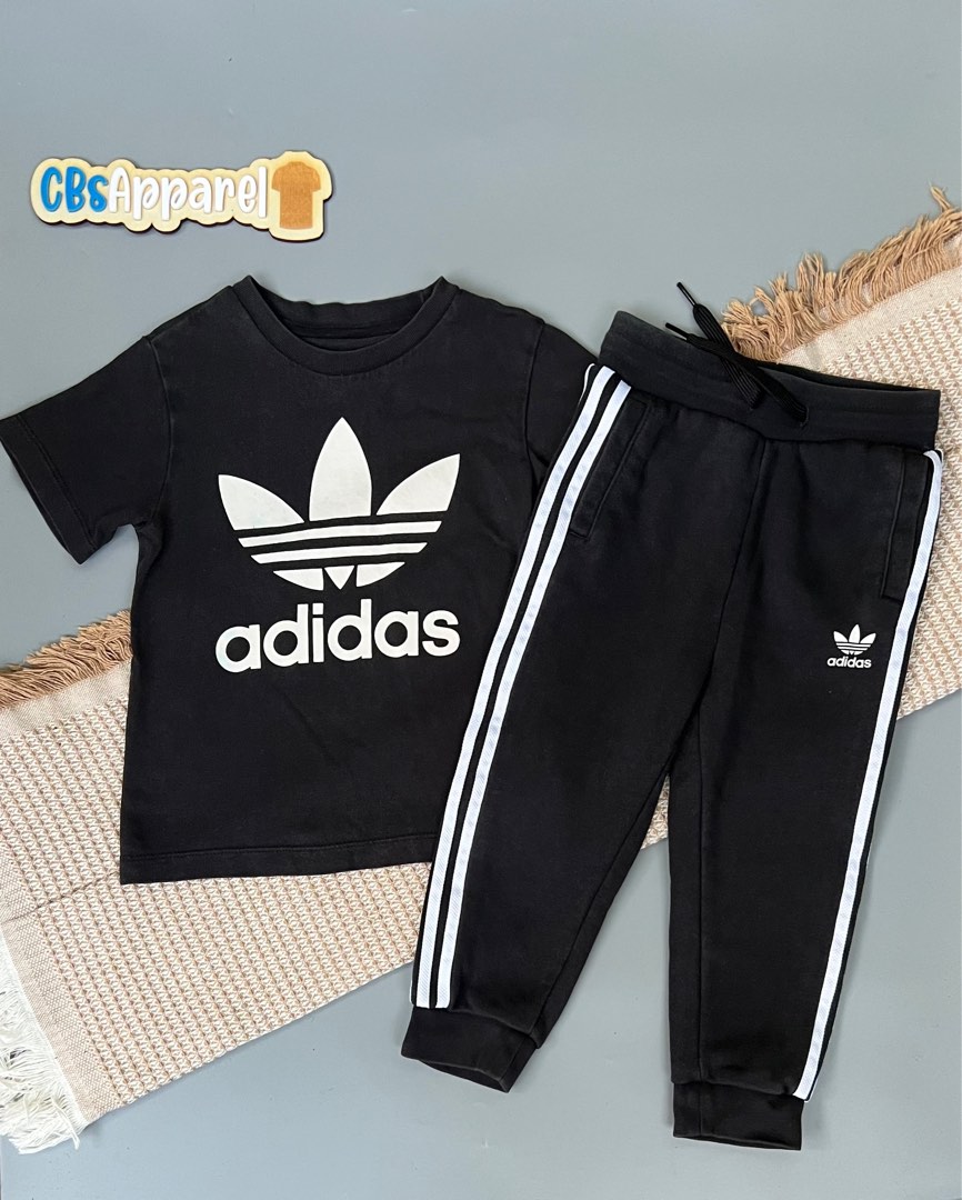 Adidas Trefoil Terno for Kids 3-4Y, Babies & Kids, Babies & Kids ...