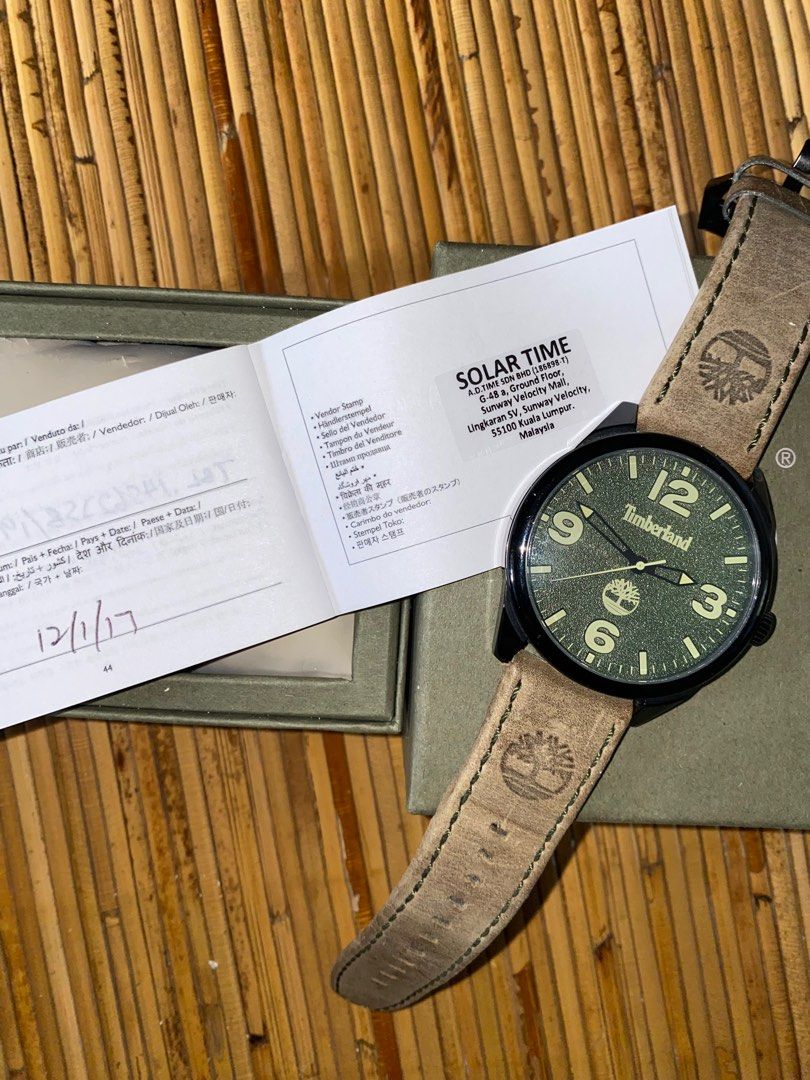 Authenthic timberland watch, Luxury, Watches on Carousell