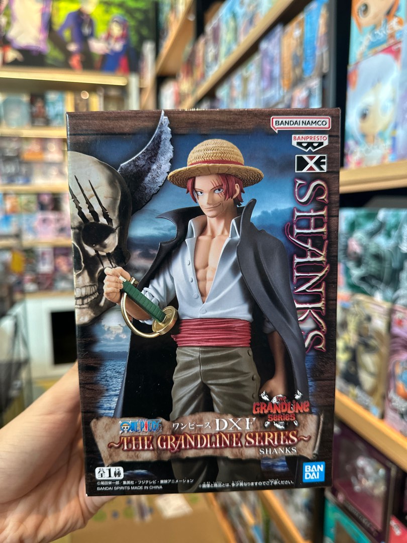 Banpresto One Piece Shanks One Piece The Grandline Series Men Figure ...