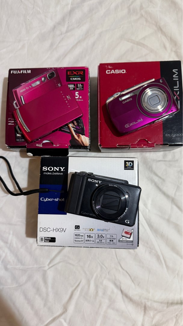 Boxed Digicam - Like New- Fuji, Sony and Casio from Japan, Photography ...