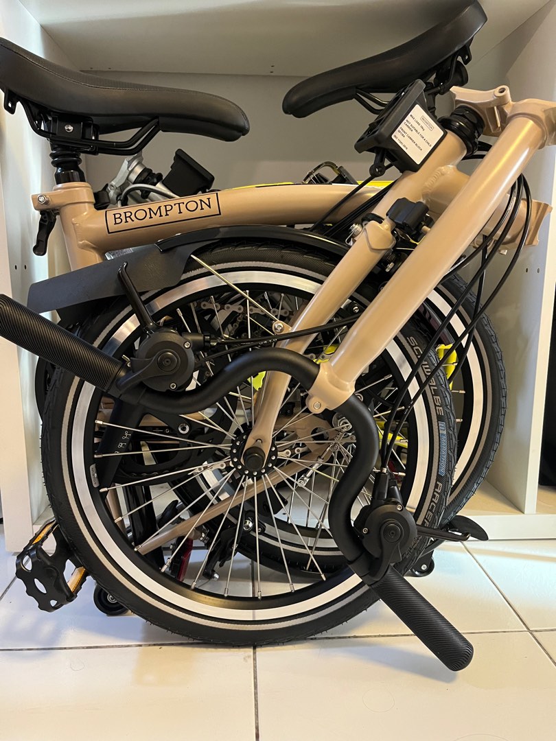 Brompton M6L -Dune Sand color, Sports Equipment, Bicycles & Parts, Bicycles on Carousell