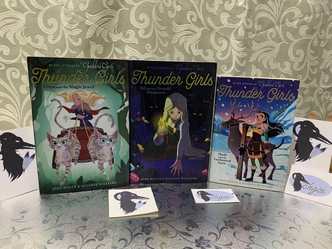 [Set / Bundle / Lot of 3] Thunder Girls Book 1, 2 & 4 by Joan Holub ...