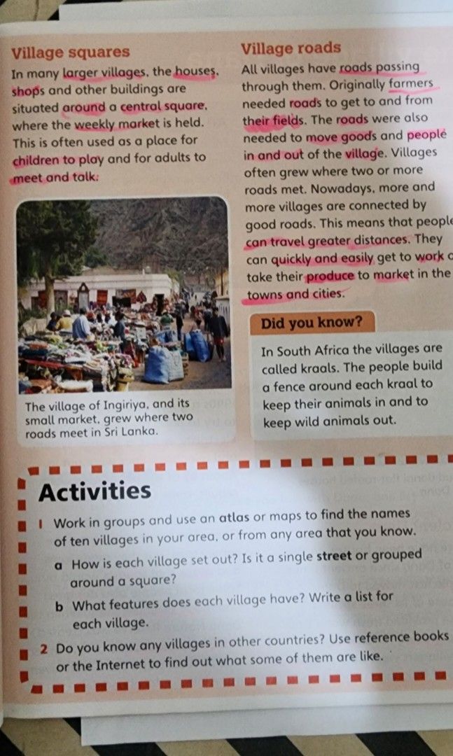 Cambridge (CIE) IGCSE Geography Year 3 Workbook & Student Book, Hobbies ...