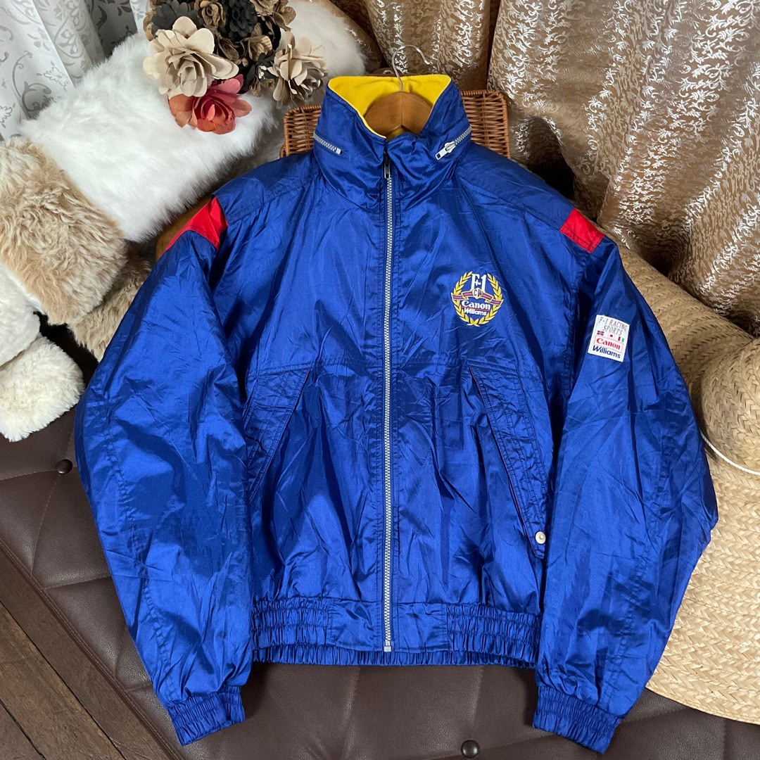CANON WILLIAMS F1 RACING SPORTS JACKET, Men's Fashion, Coats, Jackets ...
