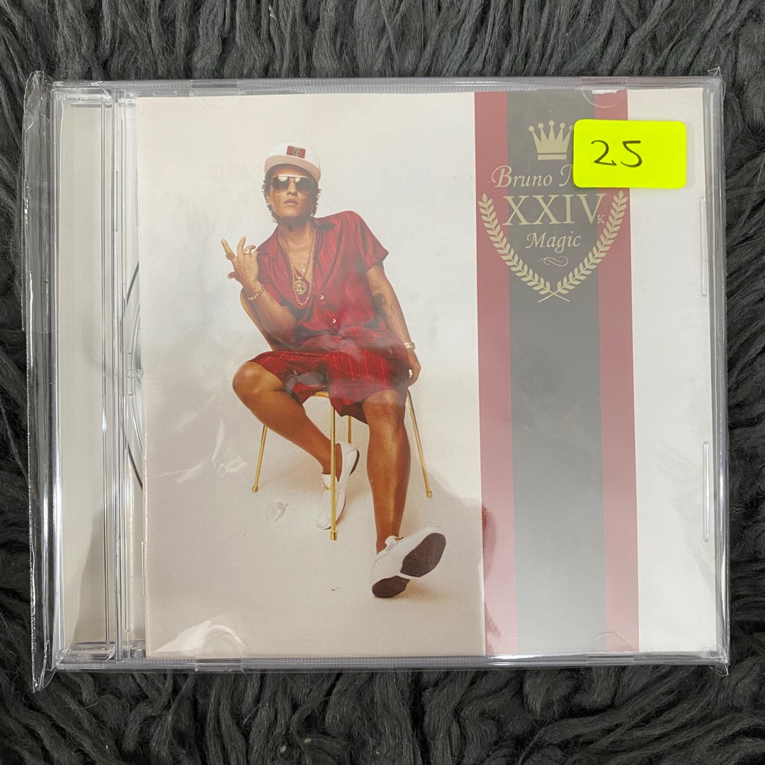 CD BRUNO MARS XXIV Magic, Hobbies & Toys, Music & Media, CDs & DVDs on ...