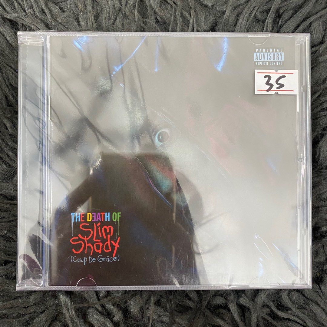 CD EMINEM The death of slim shady, Hobbies & Toys, Music & Media, CDs ...