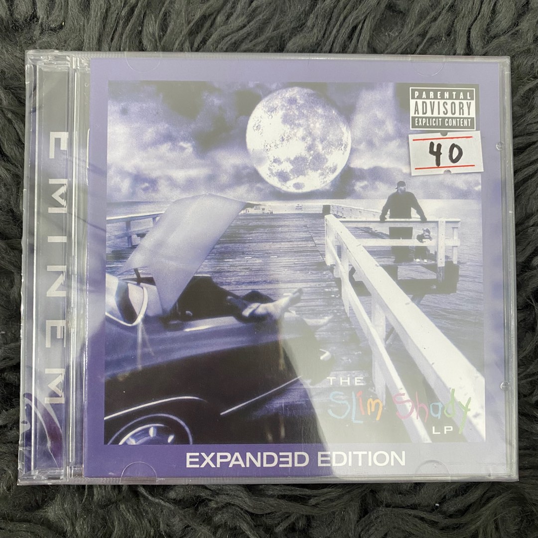 CD EMINEM The Slim Shady expanded edition, Hobbies & Toys, Music ...