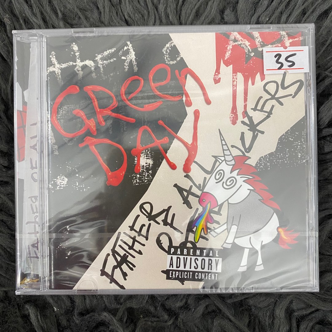 CD GREENDAY father of all, Hobbies & Toys, Music & Media, CDs & DVDs on ...