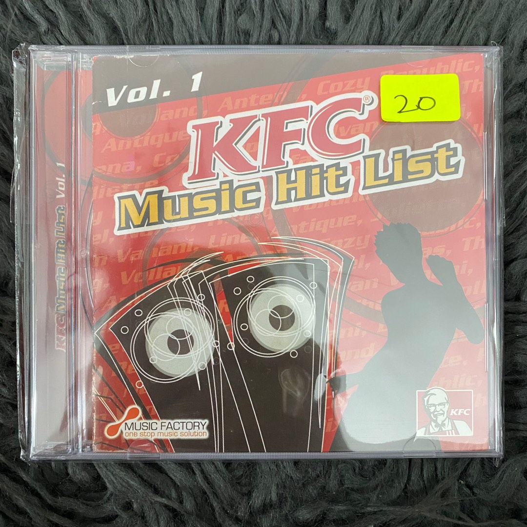 CD KFC music Hit List vol.1, Hobbies & Toys, Music & Media, CDs & DVDs on Carousell