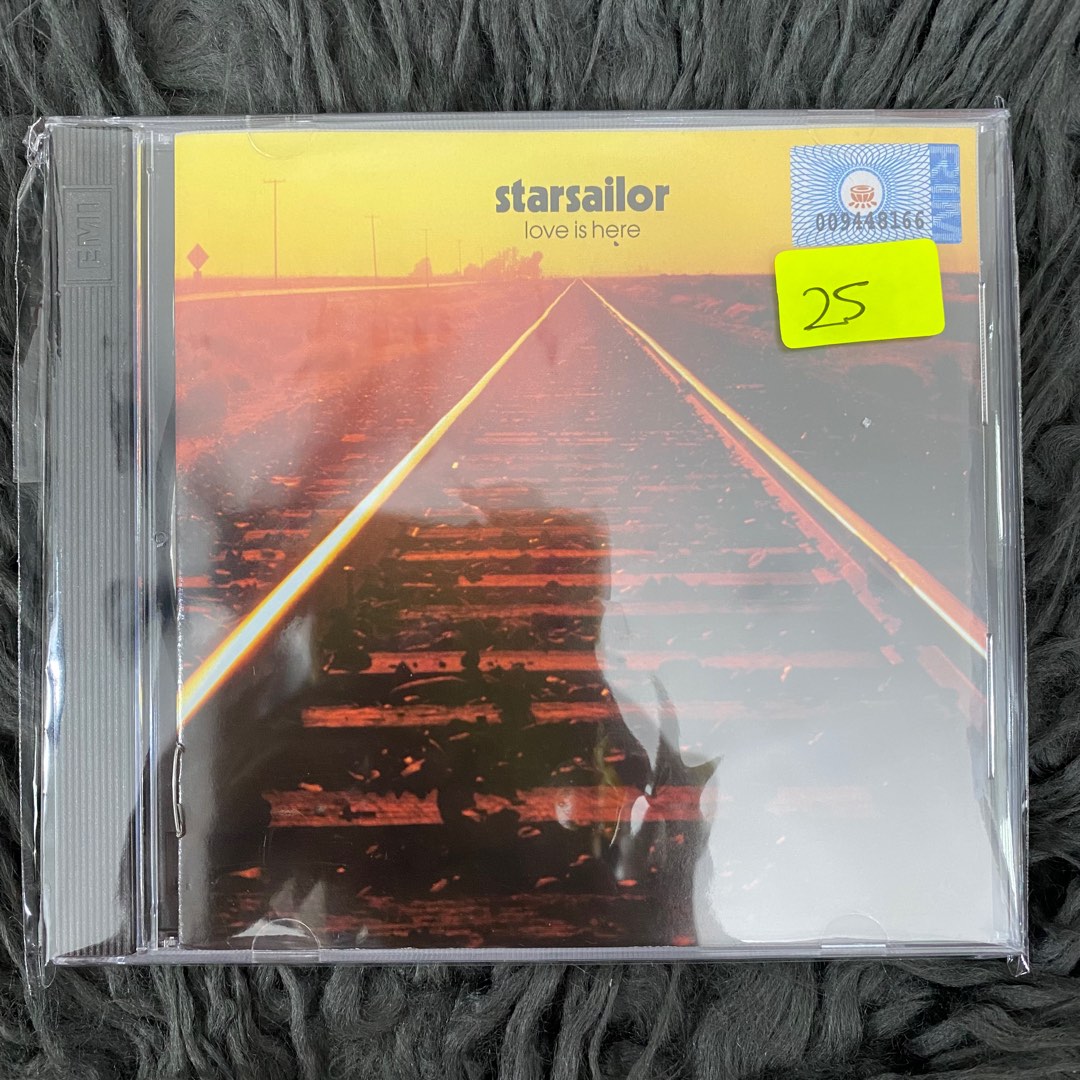 CD STARSAILOR Love is here, Hobbies & Toys, Music & Media, CDs & DVDs ...