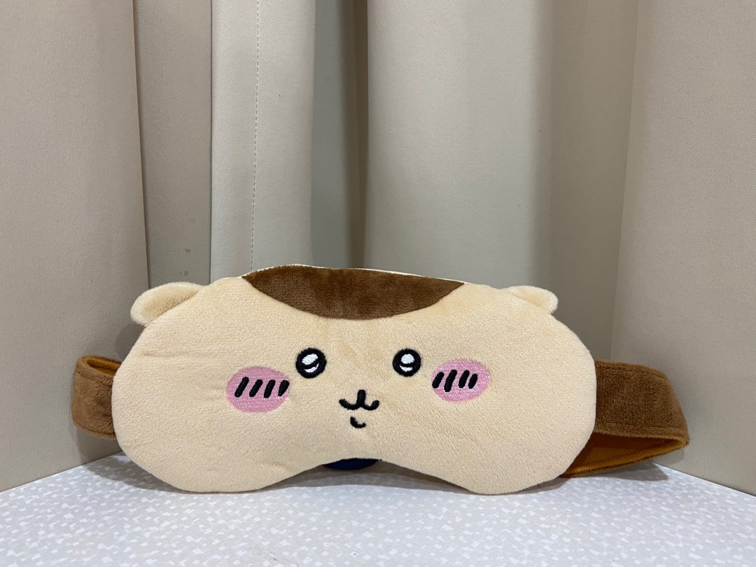 Chiikawa Kuri Manju Eye Mask, Men's Fashion, Watches & Accessories ...