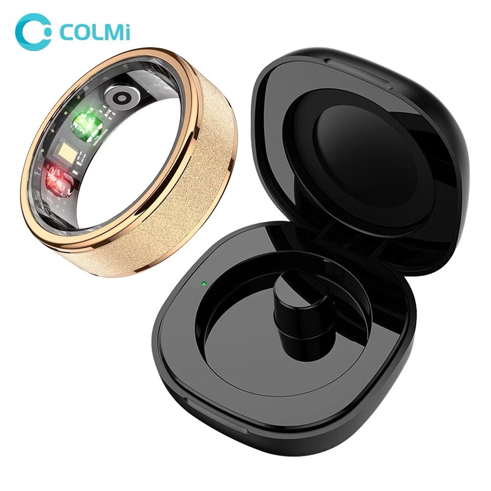 Colmi Smart Ring R10 Gold Size 7, Mobile Phones & Gadgets, Wearables ...