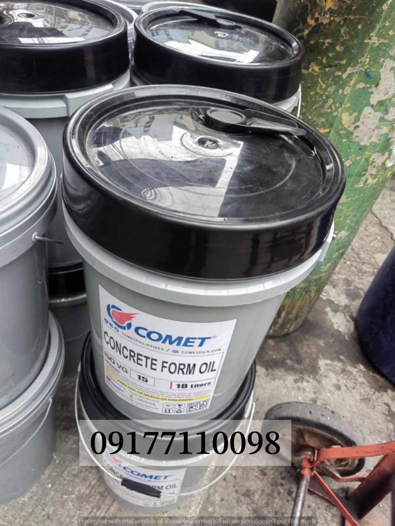 COMET CONCRETE FORM OIL, Furniture & Home Living, Gardening, Hose and ...