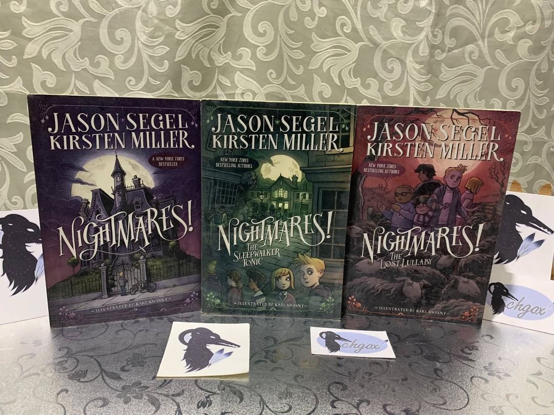 [Complete Set / Lot of 3] Nightmares! by Jason Segel, Kirsten Miller ...