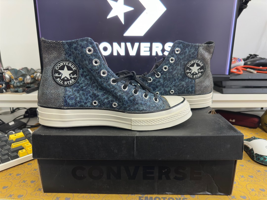 Converse Chuck 70 Hi Stingray Split Leather Sneaker A01084C 9.5/43 US ...