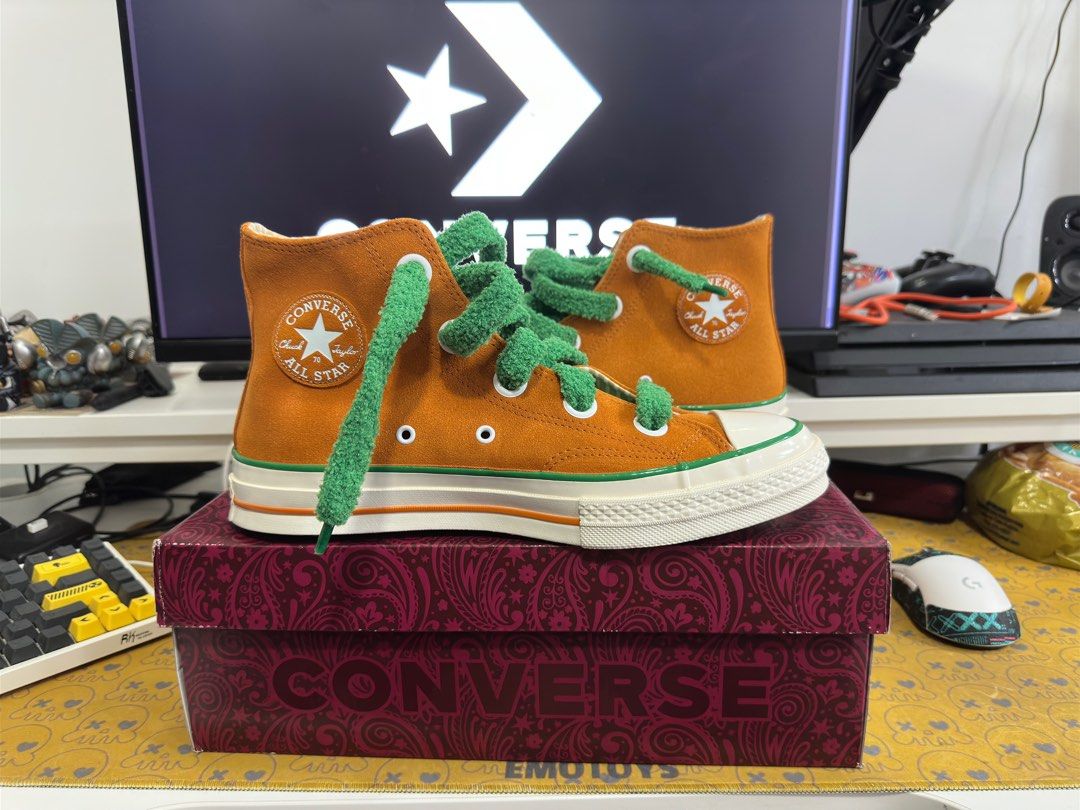Converse X Wonka - Converse Willy Wonka Chuck 70 Oompa Loompa RARE ...