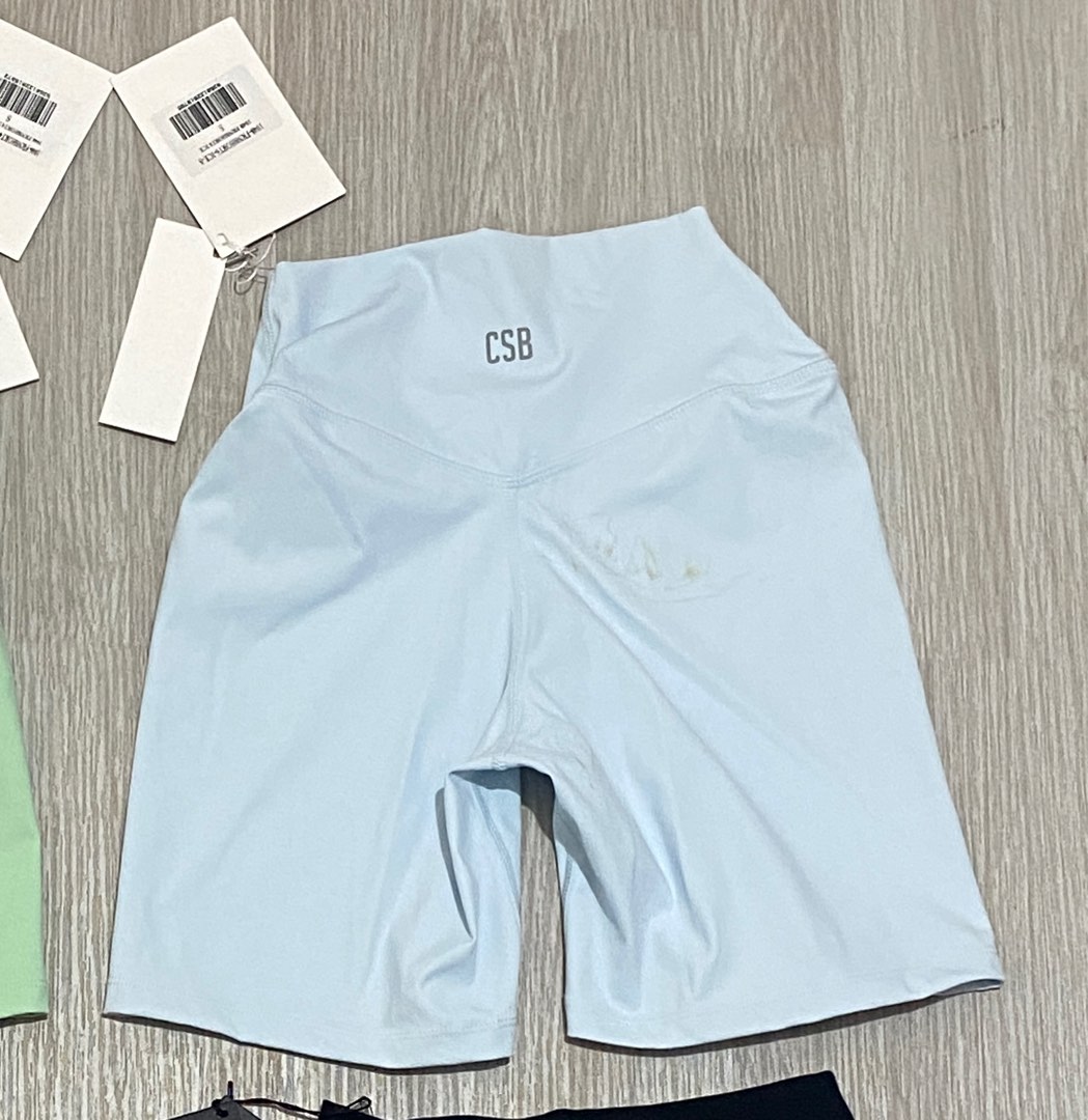 CSB freedom seamless buttery soft shorts small ice blue, Women's ...