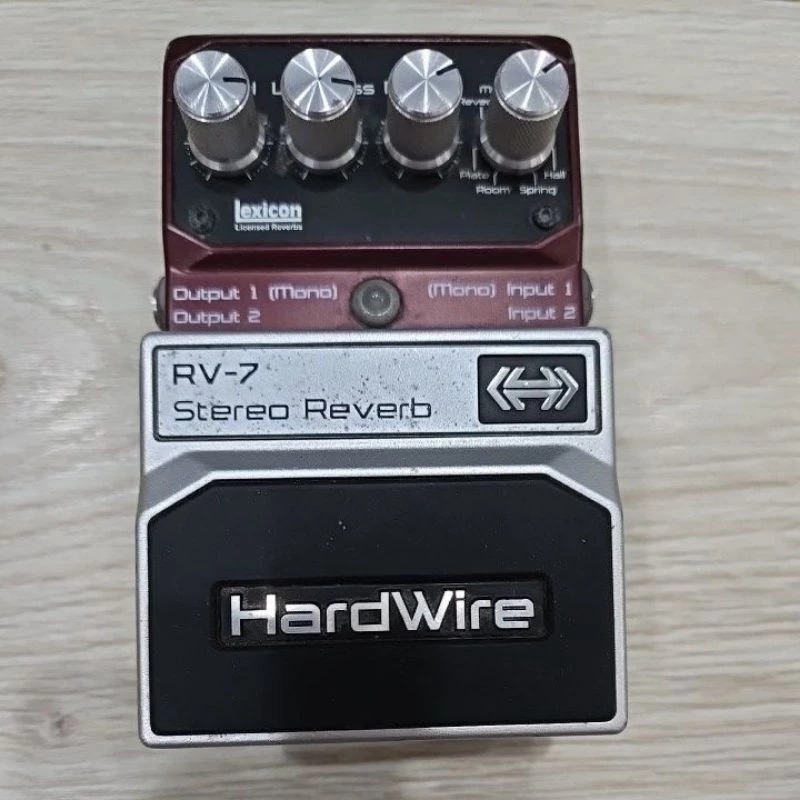 Digitech Hardwire RV-7 RV7 RV 7 Stereo Reverb 電吉他 效果器 [優惠], 書籍、休閒與玩具 ...