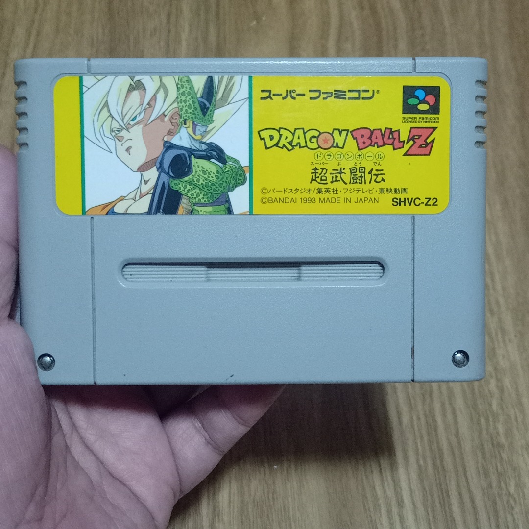 DRAGONBALL Z SUPER FAMICOM CASSETTE, Hobbies & Toys, Toys & Games on ...