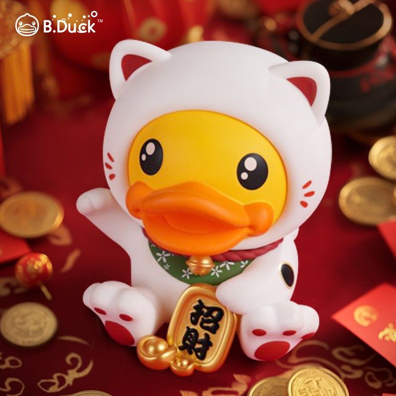 [EXCLUSIVE! BRAND NEW! B.DUCK] B.DUCK FORTUNE DUCK EXCLUSIVE COLLECTORS EDITION FIGURINE 10.5CM ...
