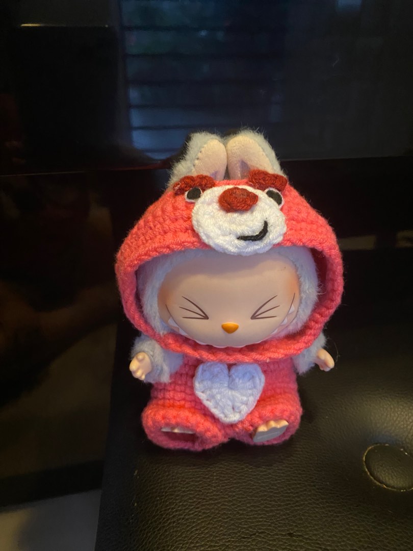 HANDMADE Labubu Lotso outfit clothing crochet, Hobbies & Toys ...