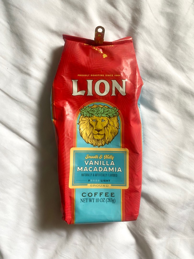 Hawaii Imported Lion Ground Coffee 283g, Food & Drinks, Beverages on Carousell