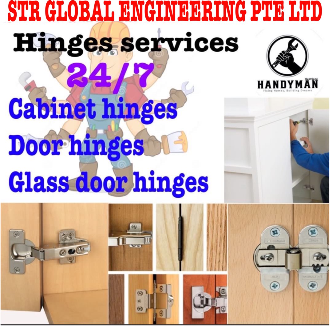 Hinges handyman replacement/ Hinges repair/ Door Hinges/Wardrobe Hinges ...