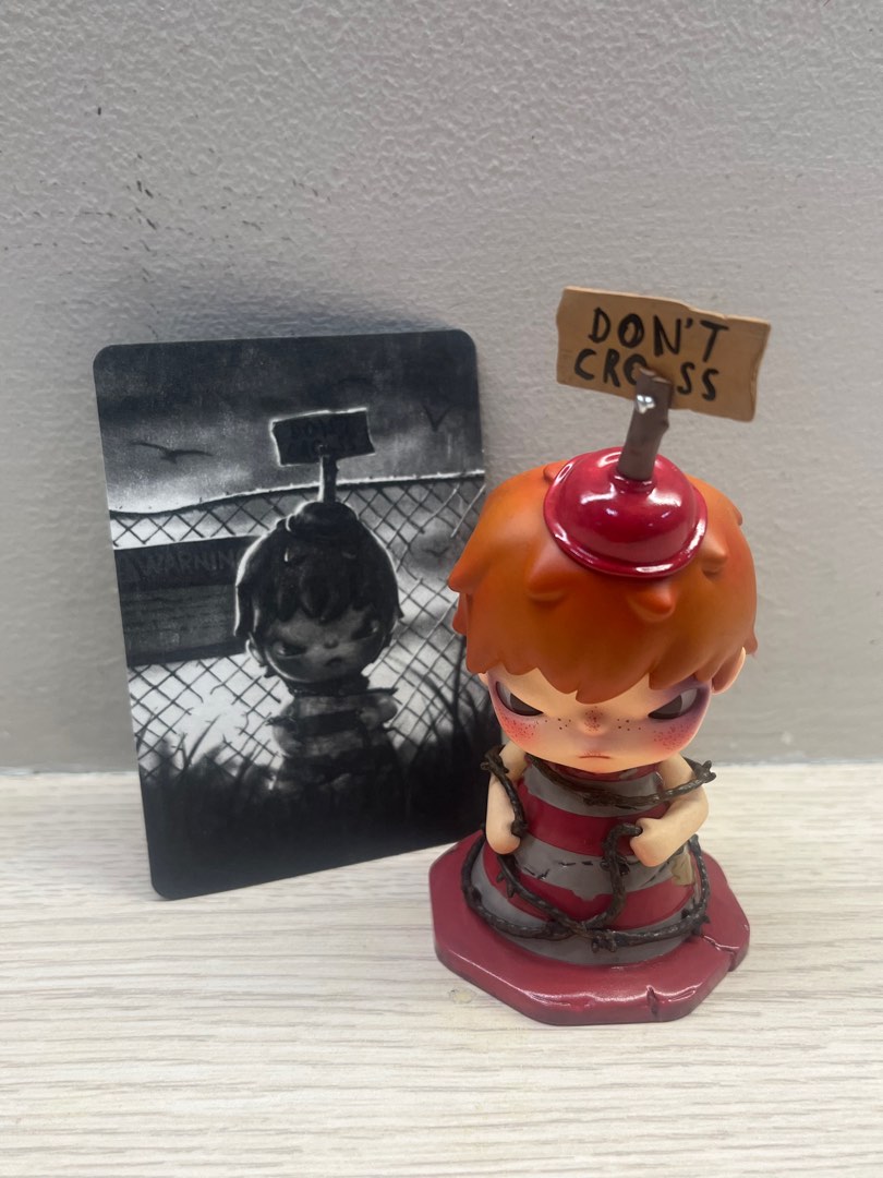 Hirono Shelter Traffic Cone Popmart, Hobbies & Toys, Toys & Games on ...