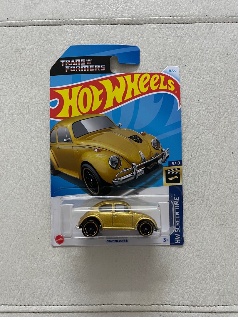 Hotwheels Bumblebee Gold Hot wheels, Hobbies & Toys, Toys & Games on ...