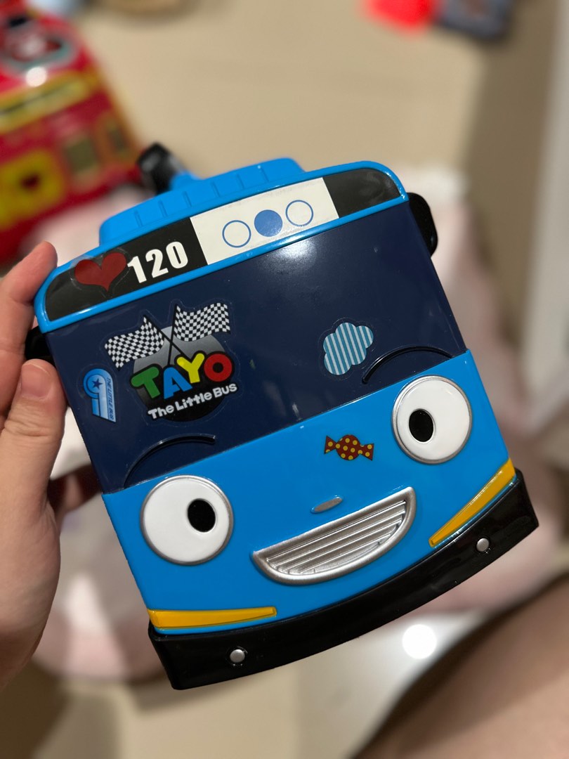 Iconix Tayo The Little Bus TAYO Minicar Carrier Storage Car, Toys ...