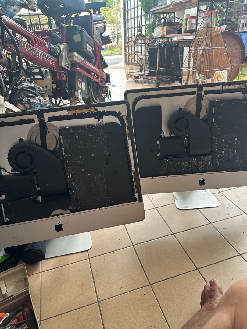 iMac 21 in PSU speakers and fans, Computers & Tech, Desktops on Carousell