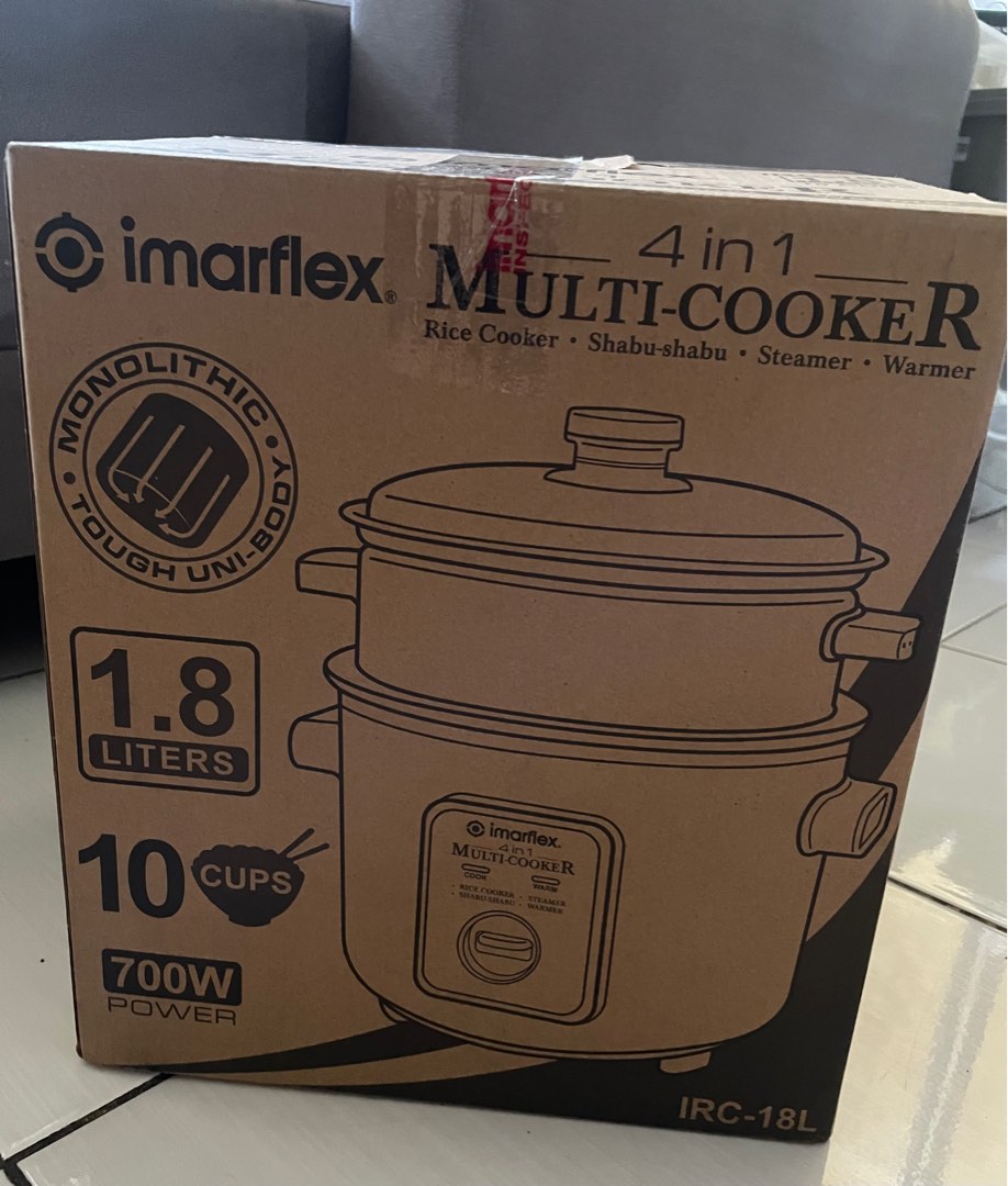 Imarflex 4 in 1 Multi-cooker, TV & Home Appliances, Kitchen Appliances ...