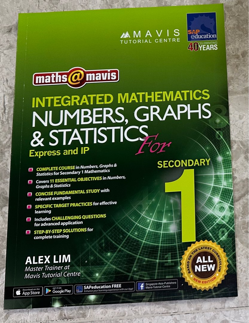 Integrated Mathematics Numbers, Graphs & Statistics For Sec 1 (Express ...