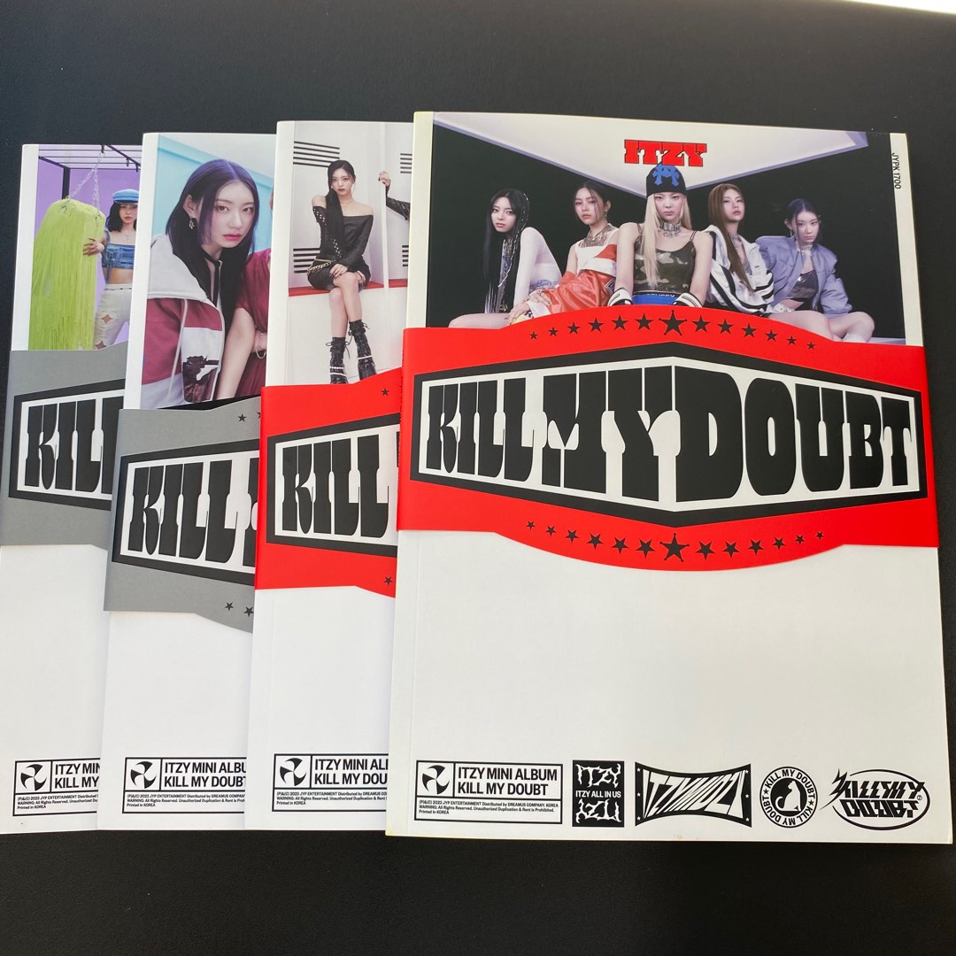 Itzy Kill My Doubt Album Set, Hobbies & Toys, Memorabilia ...