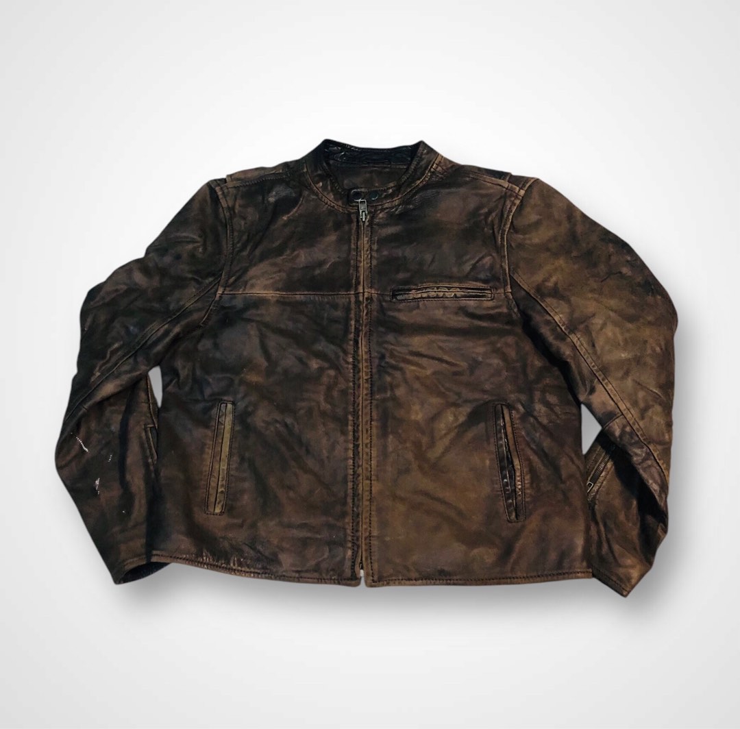 Jaket Kulit (20), Men's Fashion, Coats, Jackets and Outerwear on Carousell