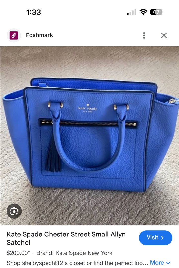 Kate spade chester street allyn satchel original, Luxury, Bags ...