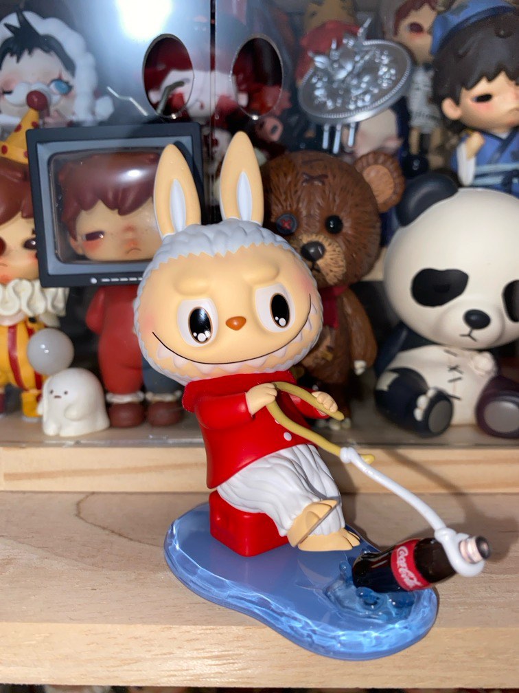 Labubu Coca Cola, Hobbies & Toys, Toys & Games on Carousell