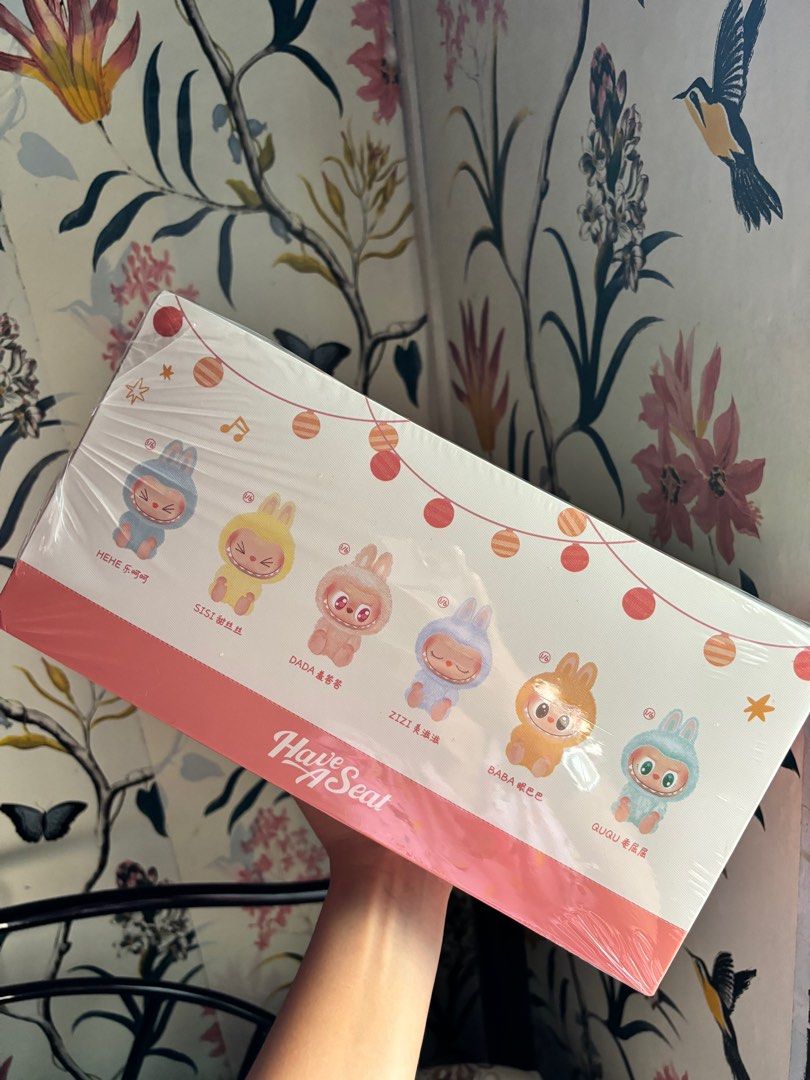 Labubu Dolls V2 Have a seat, Hobbies & Toys, Memorabilia & Collectibles ...