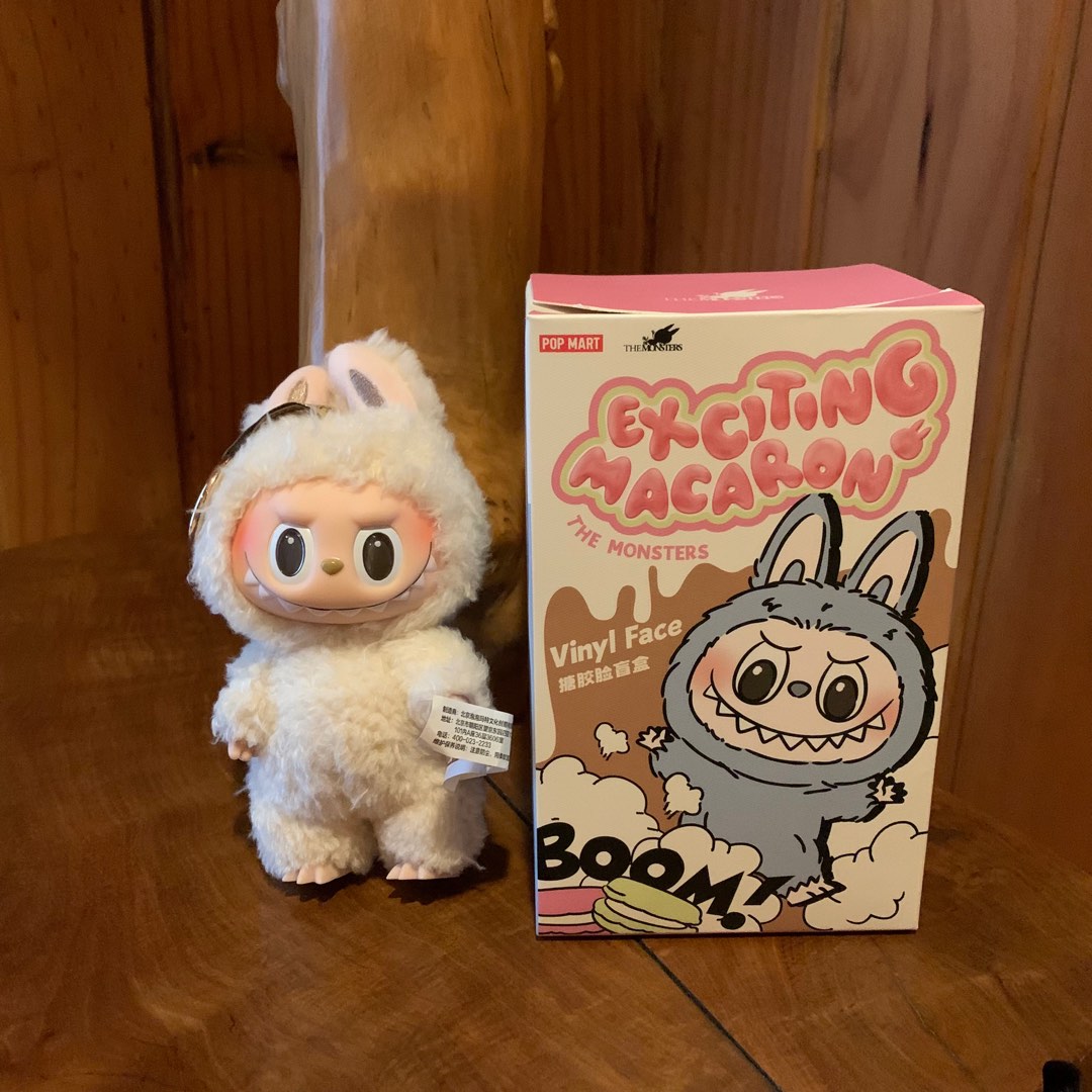 Labubu Macaron Soy Milk, Hobbies & Toys, Toys & Games on Carousell