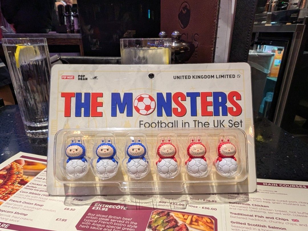 Labubu The Monsters Football in the UK set, Hobbies & Toys, Toys ...