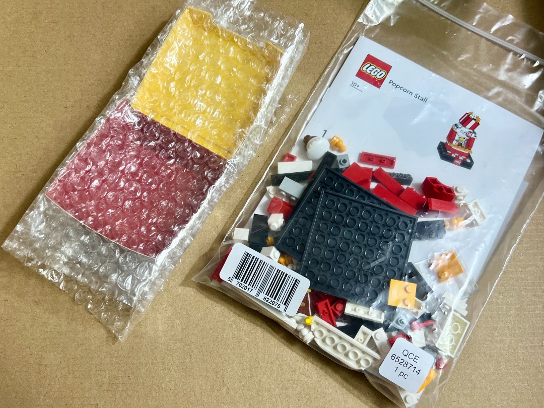 LEGO Bricktober Brick Bites 2024 Popcorn Stall (New Bag) 樂高 - 美食Fun享 爆谷 ...
