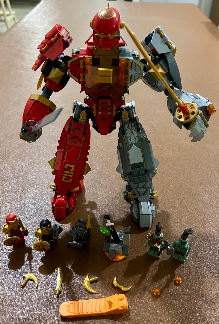Lego Ninjago 71720 - Giant Mecha Firestone, Hobbies & Toys, Toys ...