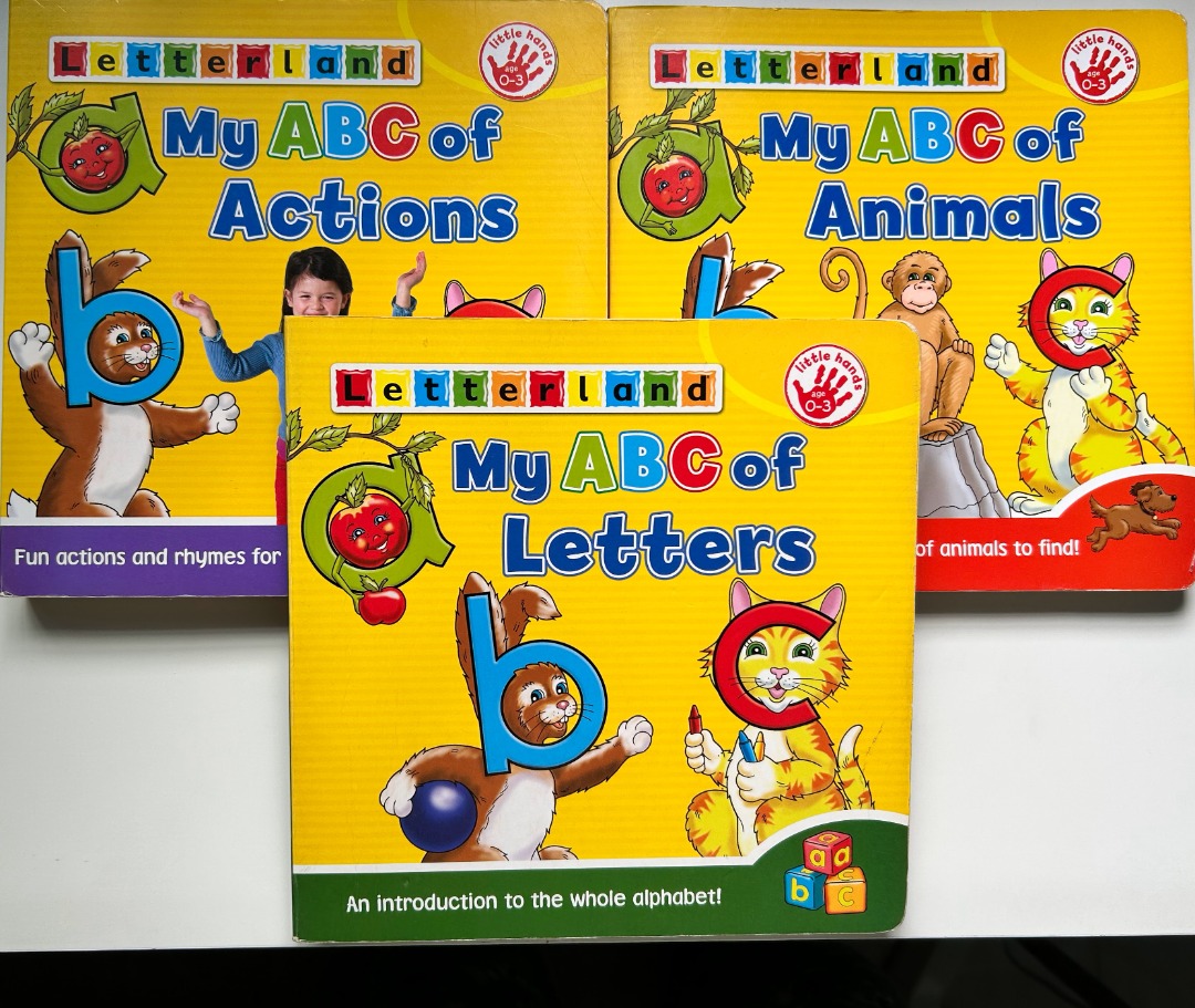 Letterland Phonics Books - My ABC of Letters / My ABC of Animals / My ...