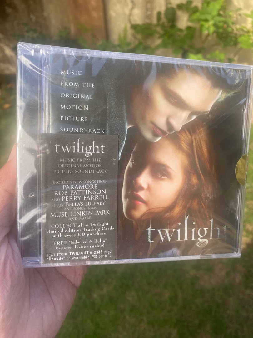Limited Twilight Official CD Soundtrack (Sealed), Hobbies & Toys, Music ...