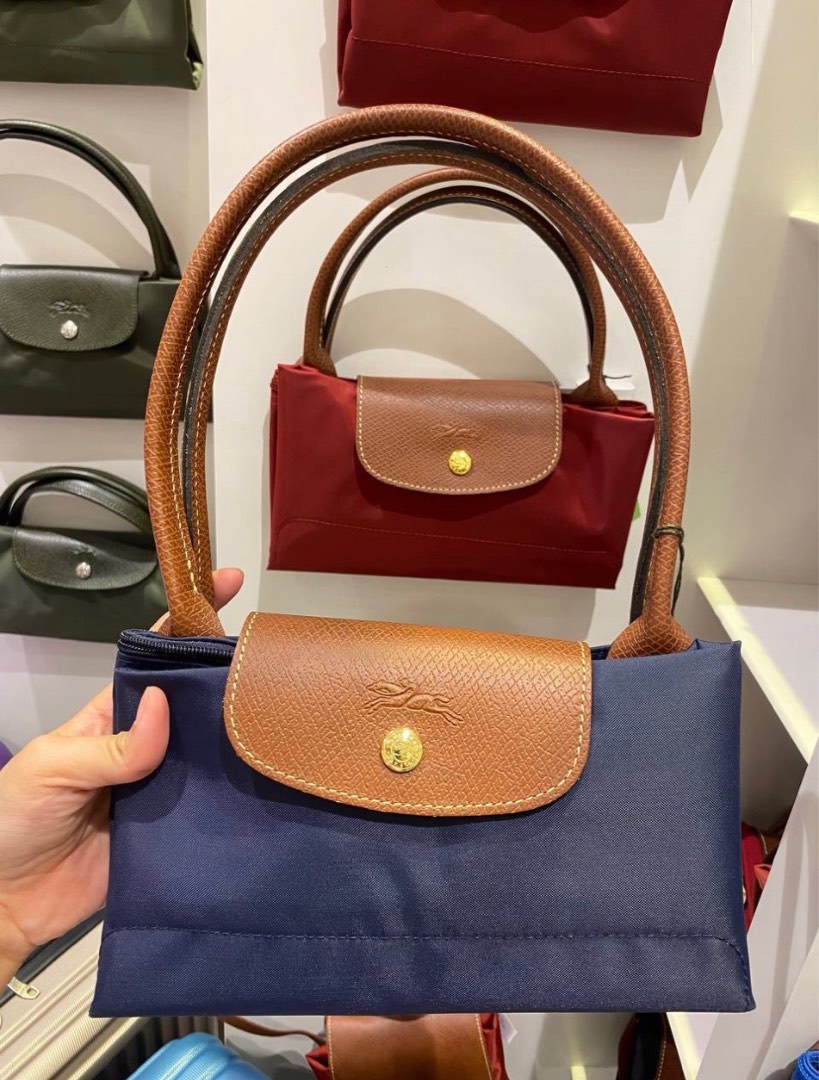 [Brand New] Longchamp Le Pliage Classic in Navy Blue, Luxury, Bags ...