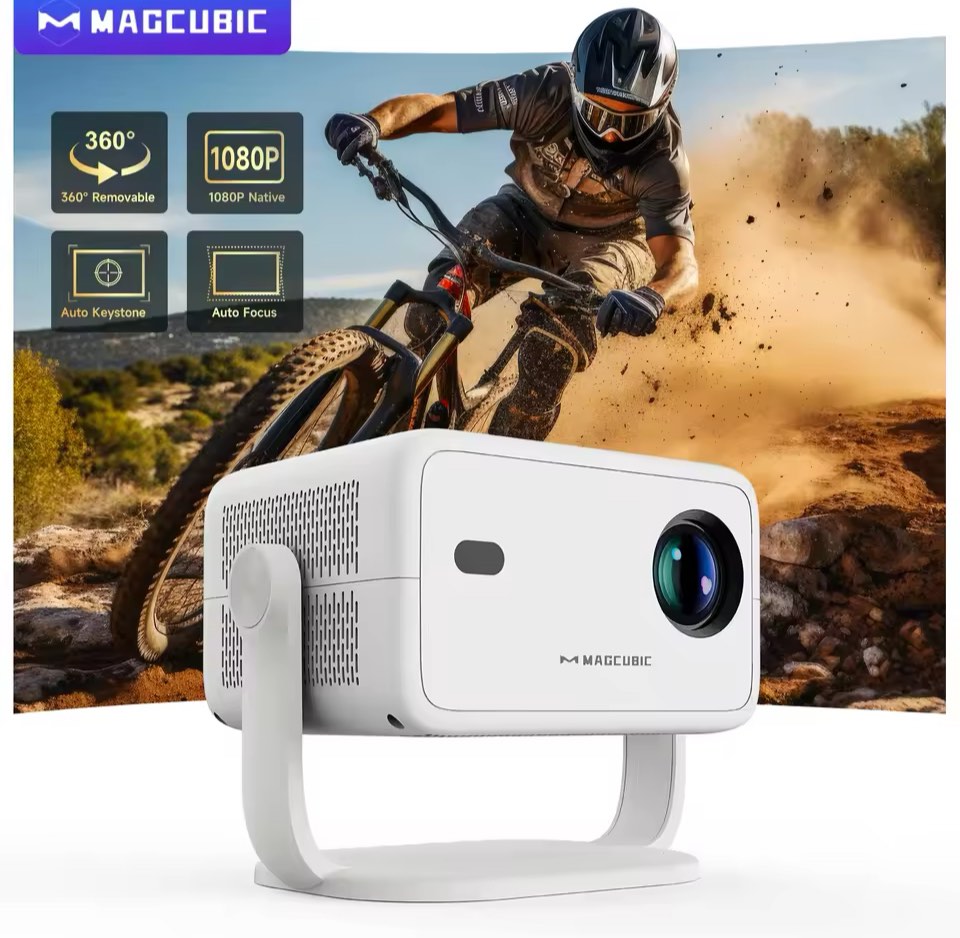 Super Bright 650ANSI Smart Projector/Android 11 Portable Projector ...