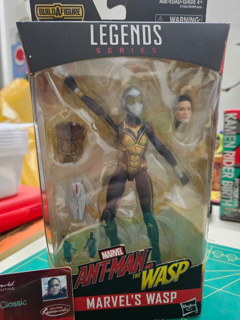 Marvel Legends (Cull Obsidian Wave) Marvel's Wasp (From The Movie Ant ...