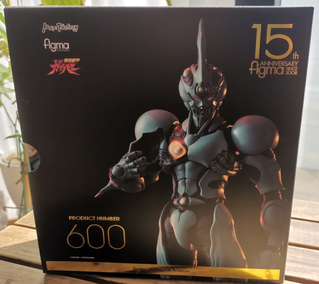 出售全新未開封靚盒Max Factory Figma 600 Guyver 1 Ultimate Edition 強殖裝甲 加爾巴 卡巴 ...